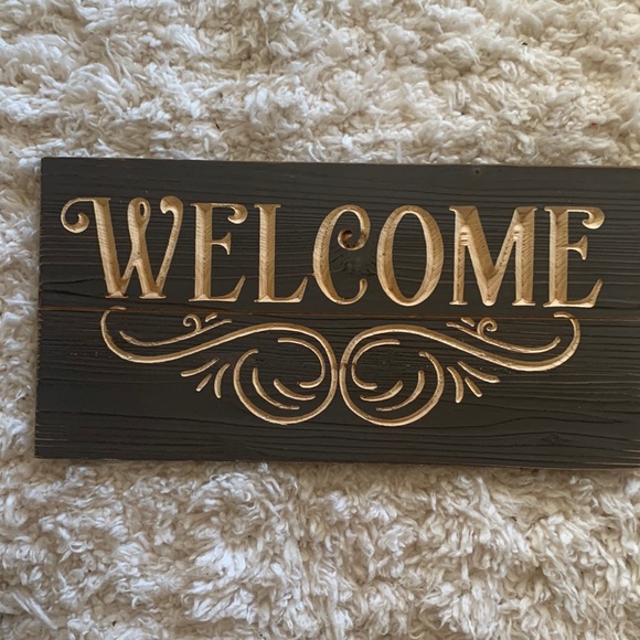 Accents | New Welcome Sign | Poshmark